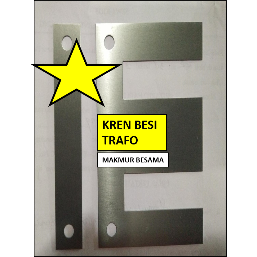 Jual Besi Inti Kren Trafo A - Bahan Membuat Trafo | Shopee Indonesia