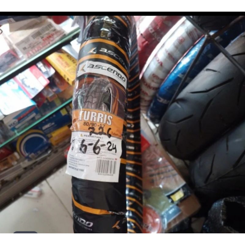Jual ban luar motor ring 17 ascendo 80/90-17 bukan tubless | Shopee ...