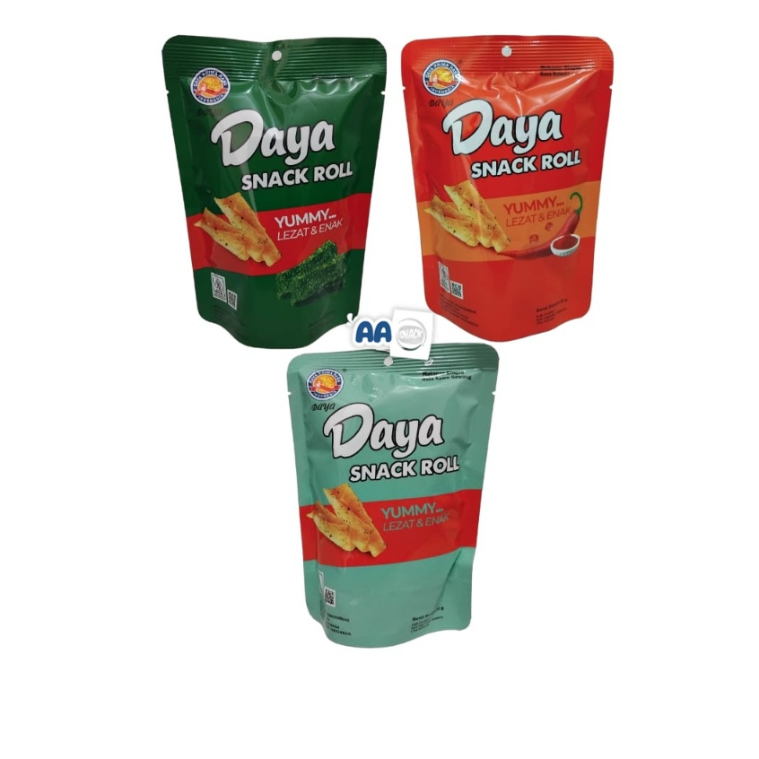 Jual DAYA SNACK ROLL POUCH ISI 10 (RASA DIKIRIM RANDOM) | Shopee Indonesia