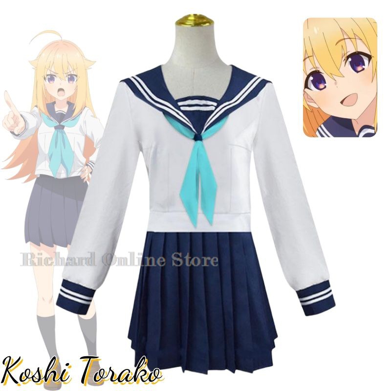 Jual [AsahiCos] Koshi Torako cosplay costume Shikanoko Nokonoko ...