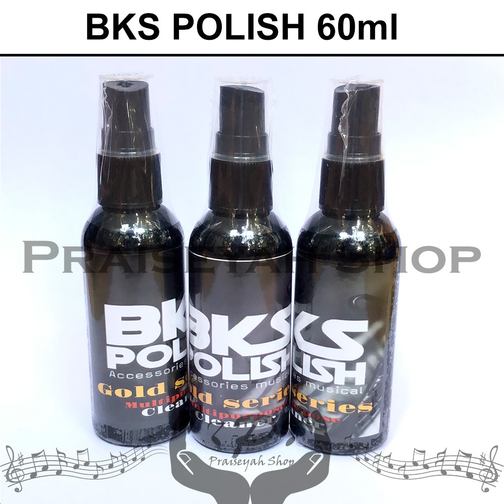 Jual BKS Polish Cleaner 60 ml Gold Series / Pembersih Senar Gitar ...