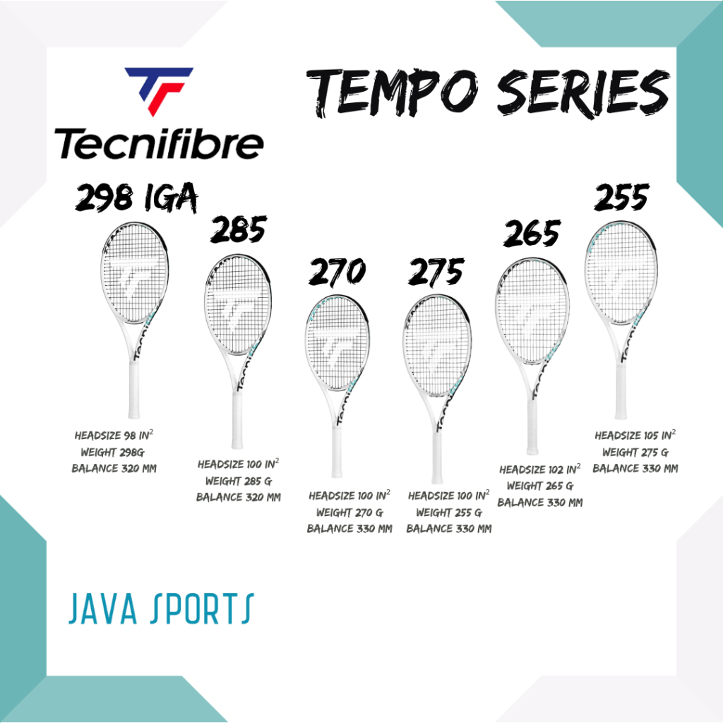 Jual Raket Tenis Tecnifibre Tempo Series IGA SWIATEK Tennis Rackets ...
