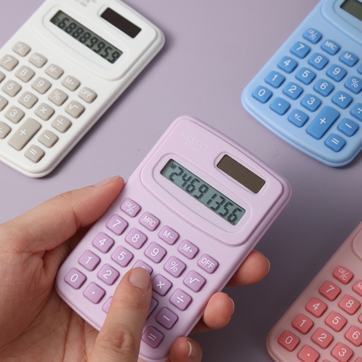 Jual Kalkulator Kecil 8 Digit Calculator Mini Pocket Full Color Warna ...