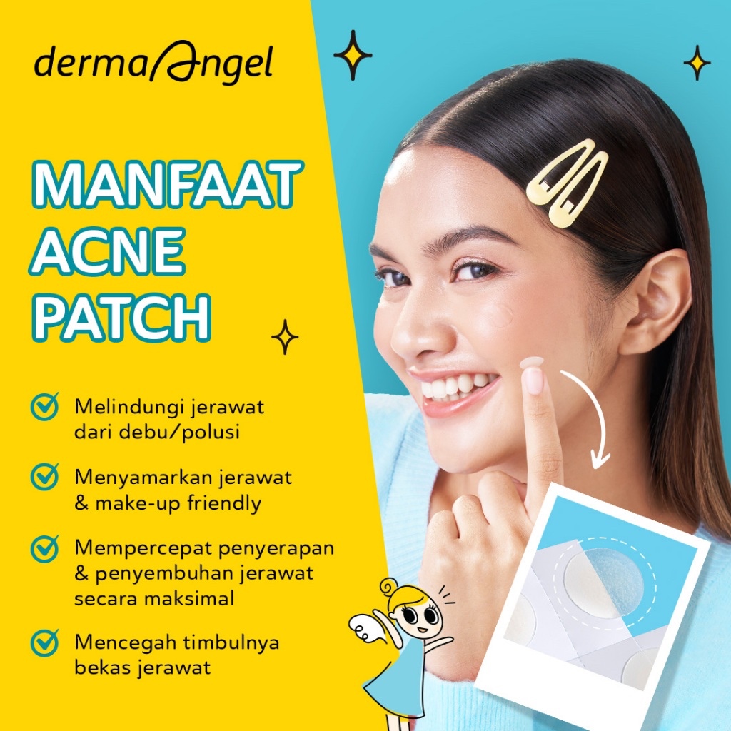 Jual DERMA ANGEL Acne Patch Original | Plus with Salicylic Acid | Spot ...
