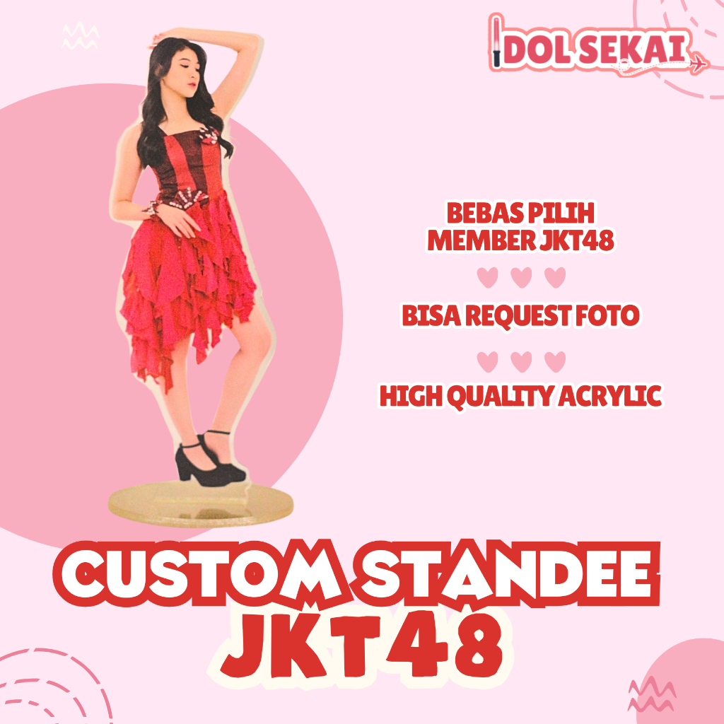 Jual STANDEE ACRYLIC JKT48 AKRILIK STANDEE MEMBER IDOL PHOTOCARD ...
