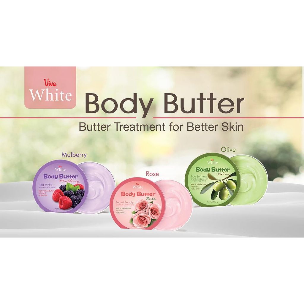 Jual Viva White Body Butter 200 Gr | Shopee Indonesia