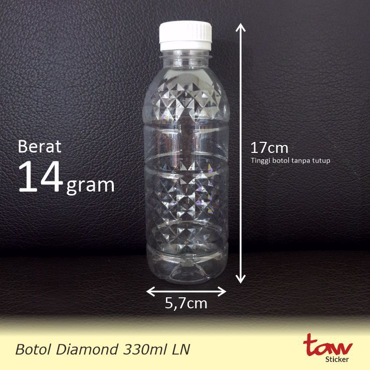Jual G Botol Diamond 330ml 330 ml SN air kopi teh minuman cafe restoran | Shopee Indonesia