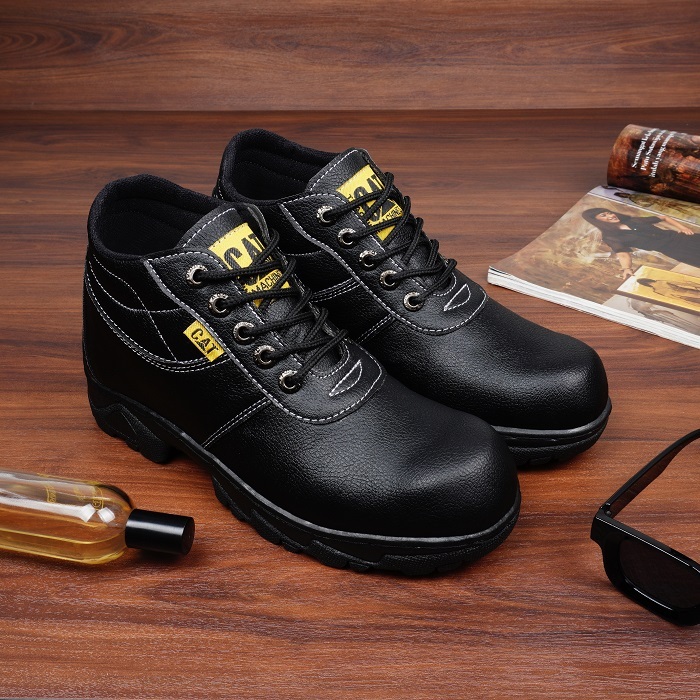 Jual Sepatu Safety Original Caterpillar Champ Hitam Pria Wanita Ujung ...