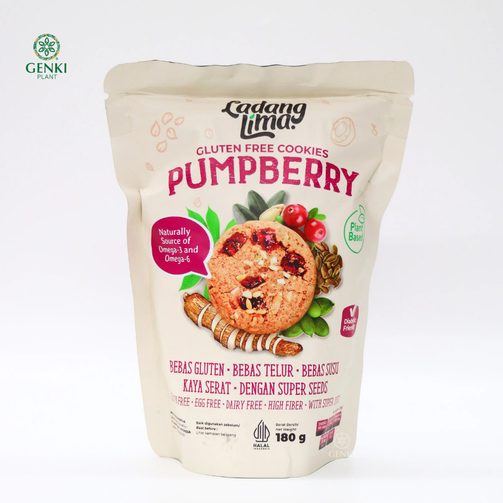 Jual Ladang Lima Pumpberry Cookies - 180 gr | Shopee Indonesia