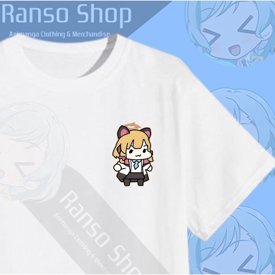 Jual Ranso Kaos Blue Archive Momoi Saiba Chibi Oh My God Meme Game ...