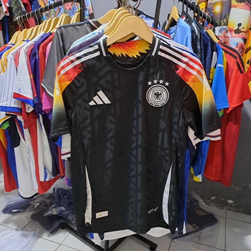 Jual Jersey Player issue Jerman Hitam 3rd 2024 2025 Jersey player Version | Shopee Indonesia