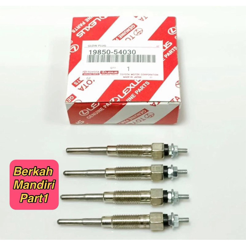 Jual BUSI PEMANAS GLOW PLUG TOYOTA HIACE DIESEL 11V (4PCS) | Shopee Indonesia