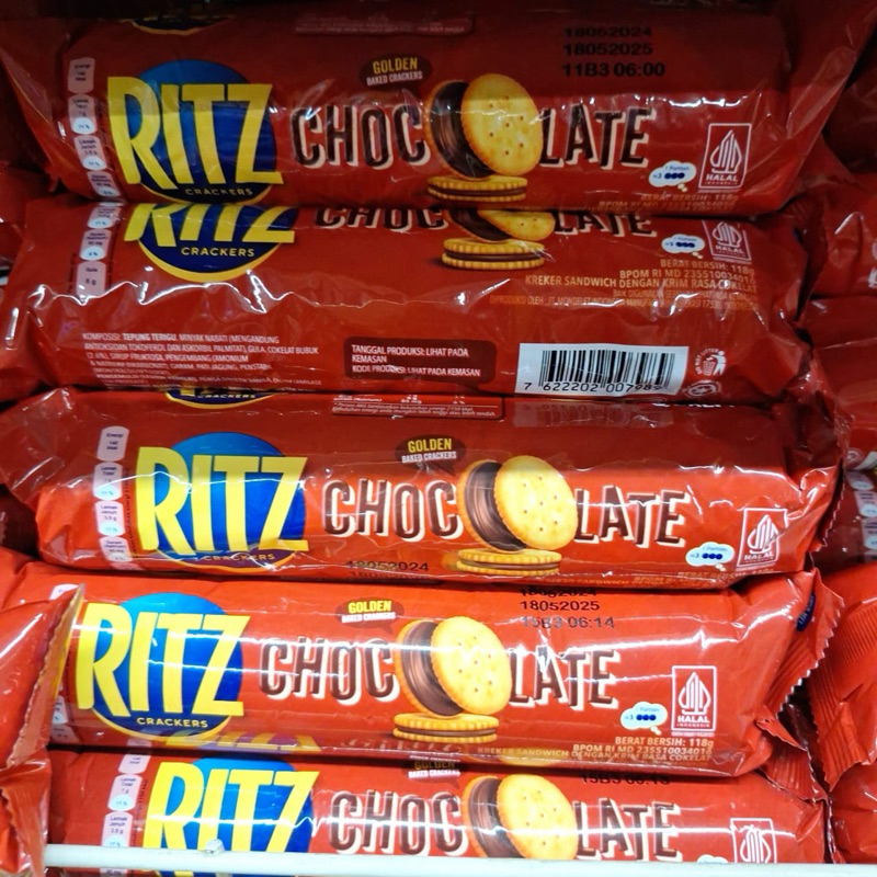 Jual Ritz Chocolate sandwich 91/118gram | Shopee Indonesia