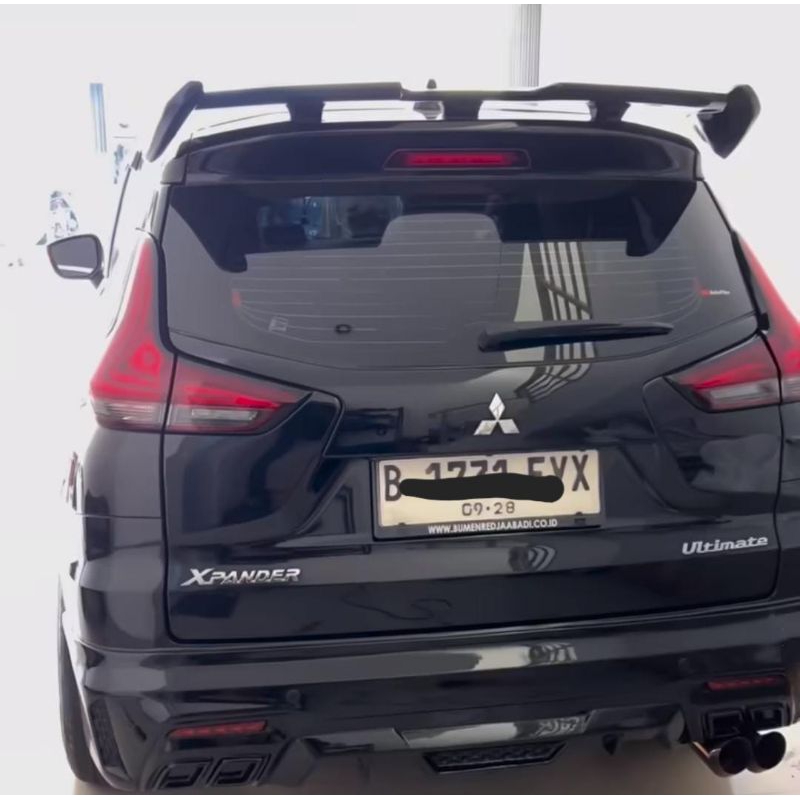 Jual Spoiler Xpander model Urbanite bahan plastik ABS untuk semua type ...