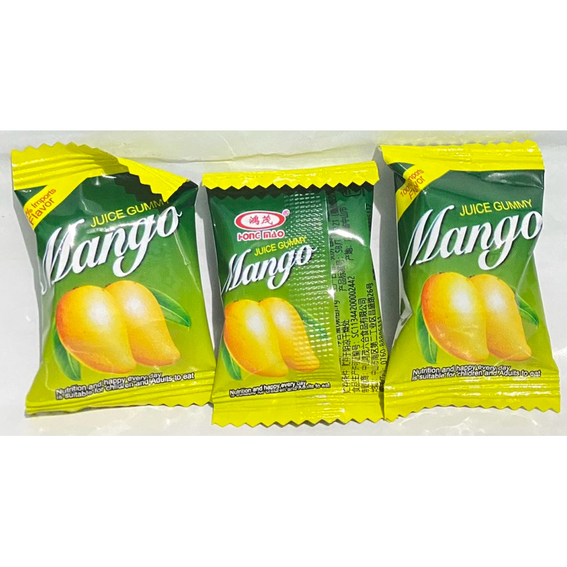 Jual HONGMAO MANGO JELLY PERMEN LUNAK RASA MANGGA 340gram MANISAN ...