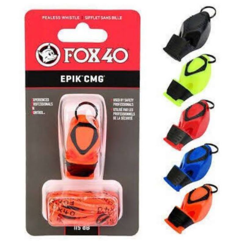 Jual Peluit Fox 40 Epik CMG Peluit Wasit Profesional Peluit Outdoor ...