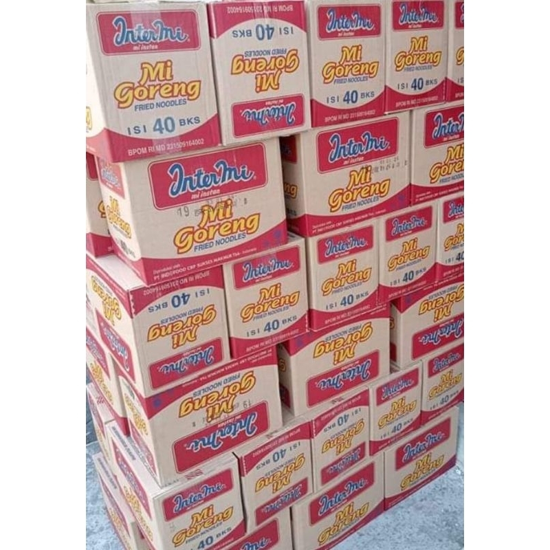 Jual INTERMI PAKET MIX RASA ORIGINAL & PEDAS ISI 40 PCS | Shopee Indonesia