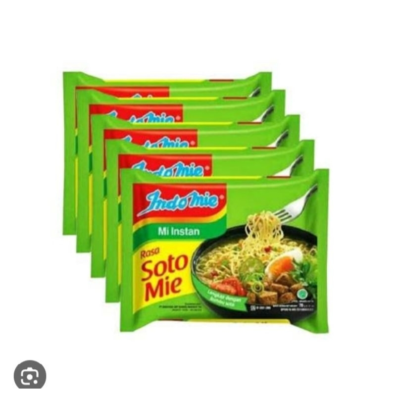 Jual INDOMIE REBUS SOTO MIE 70g 5PCS | Shopee Indonesia
