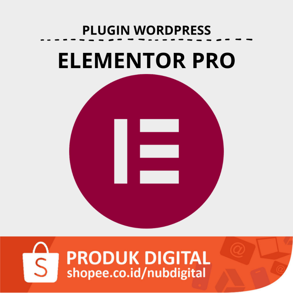 Jual Elementor Pro Plugin Wordpress Tools Website Nubdigital | Shopee ...
