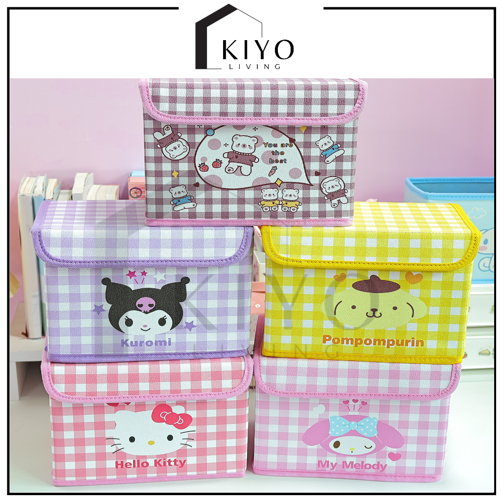 Jual KIYO Storage Box Kotak Organizer Lipat Sanrio Kuromi Melody ...