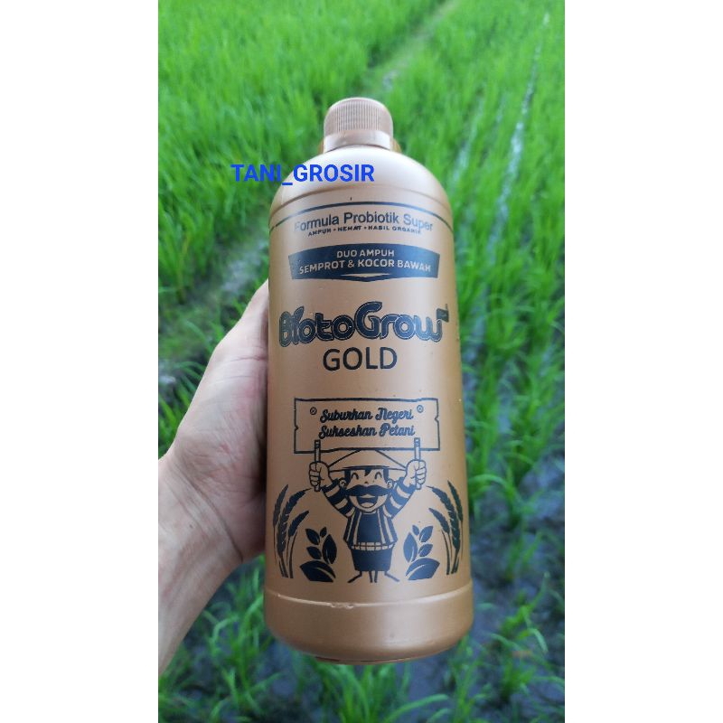 Jual BIOTOGROW GOLD 1 LITER DUO AMPUH SEMPROT DAN KOCOR BAWAH FORMULA ...