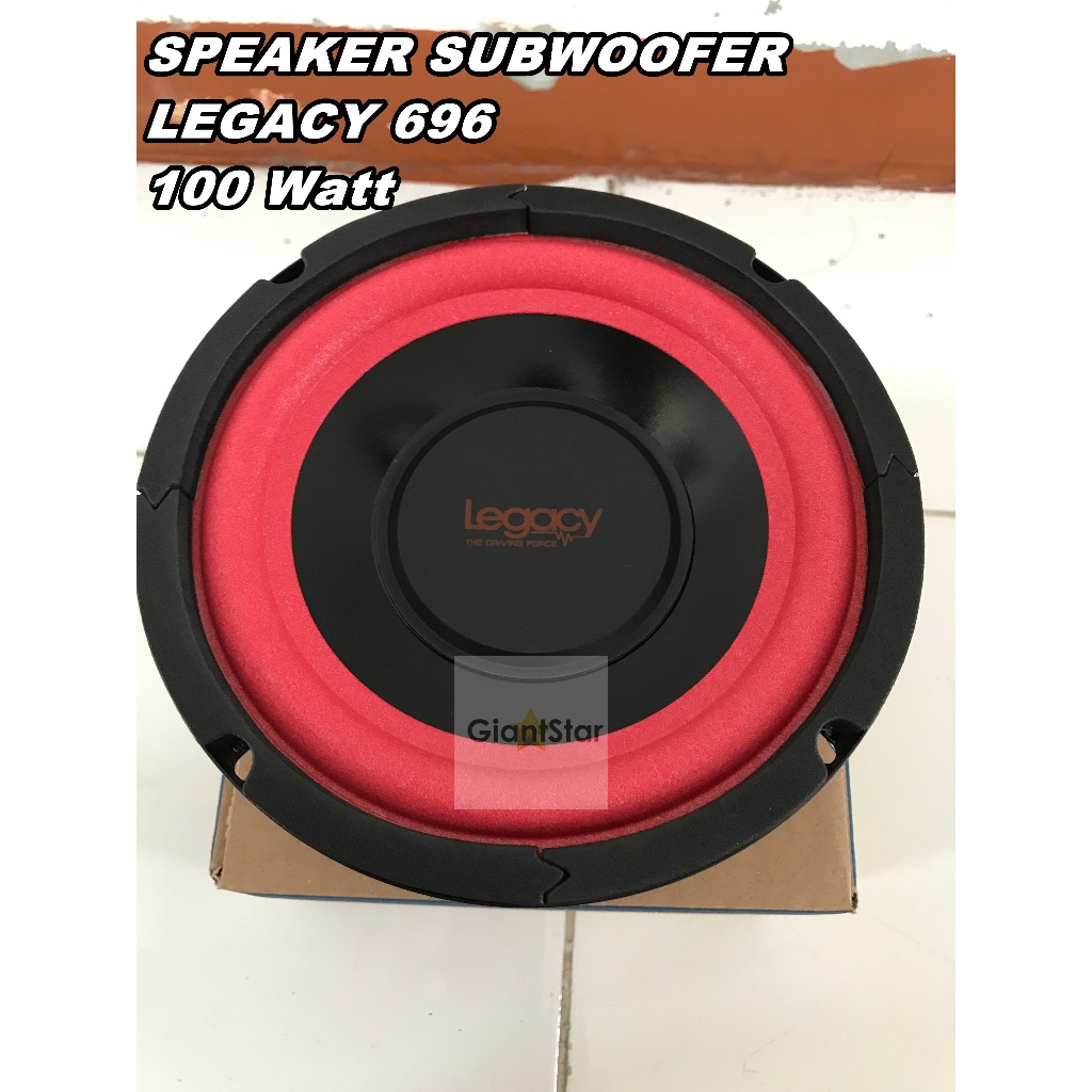 Jual SPEAKER SUBWOOFER MOBIL 6in 6 inch LEGACY LG 696 SUBWOOFER 6 ...
