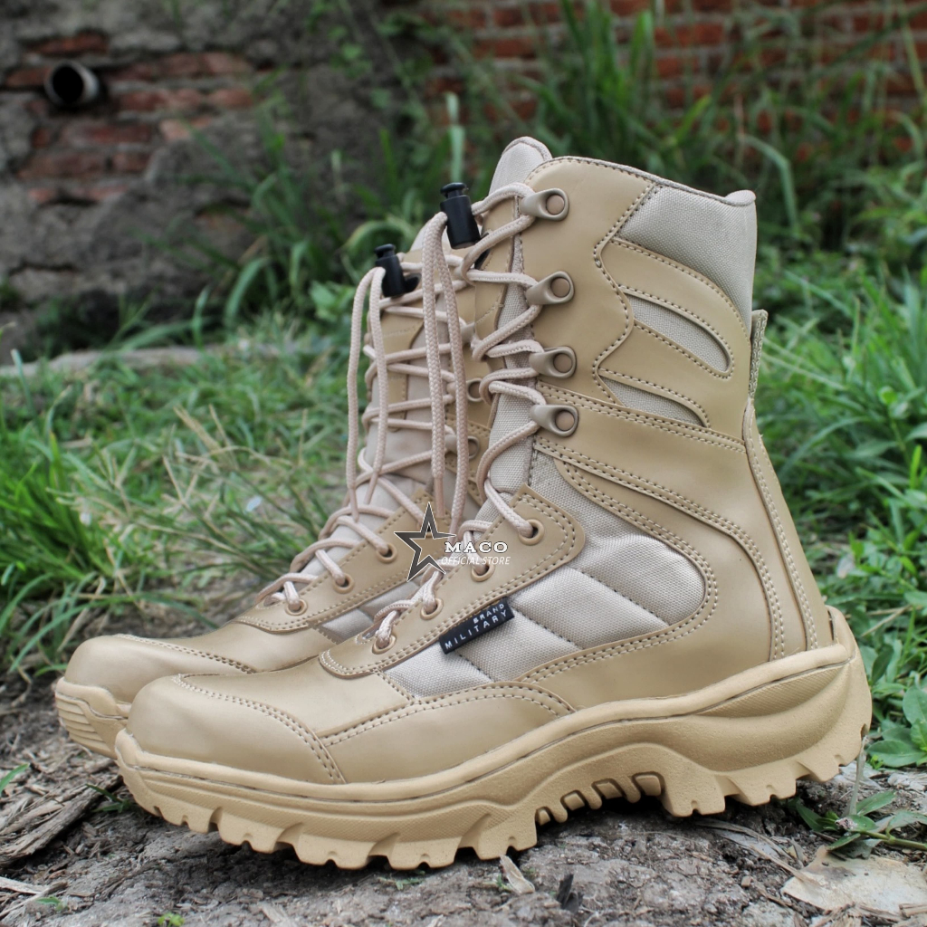 Jual Sepatu PDL GURUN Tactical Safety Boots Sepatu PDL Caanggo Militery ...