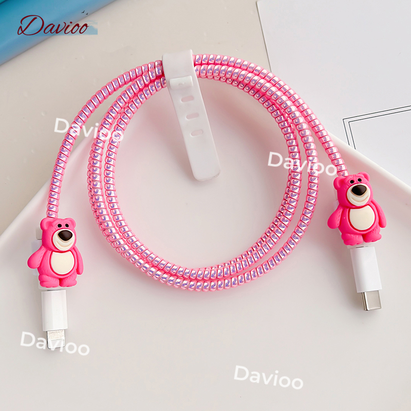 Jual 1 Set 4 item Pelindung Kabel Charger Kabel Data Kawat Kabel Data ...