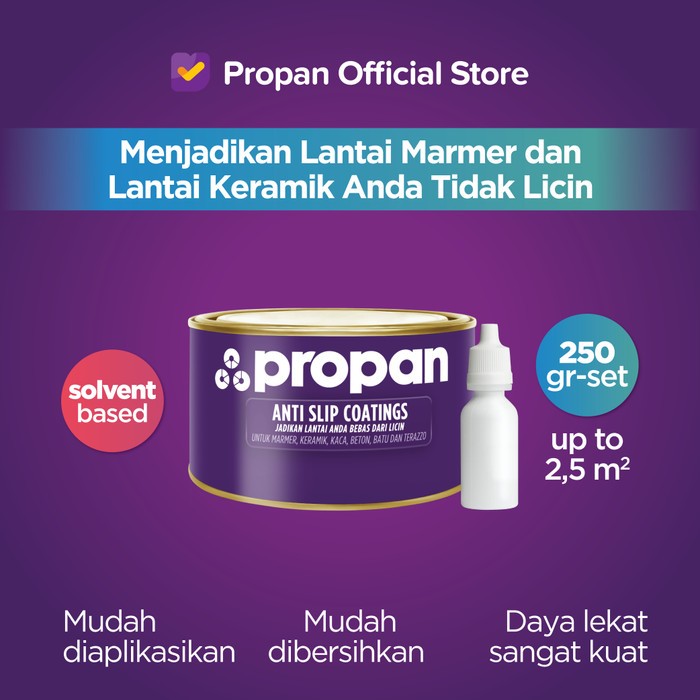 Jual ANTI SLIP COATING PROPAN DOFF 250gr / ANTI KEPELESET / ANTI LICIN ...