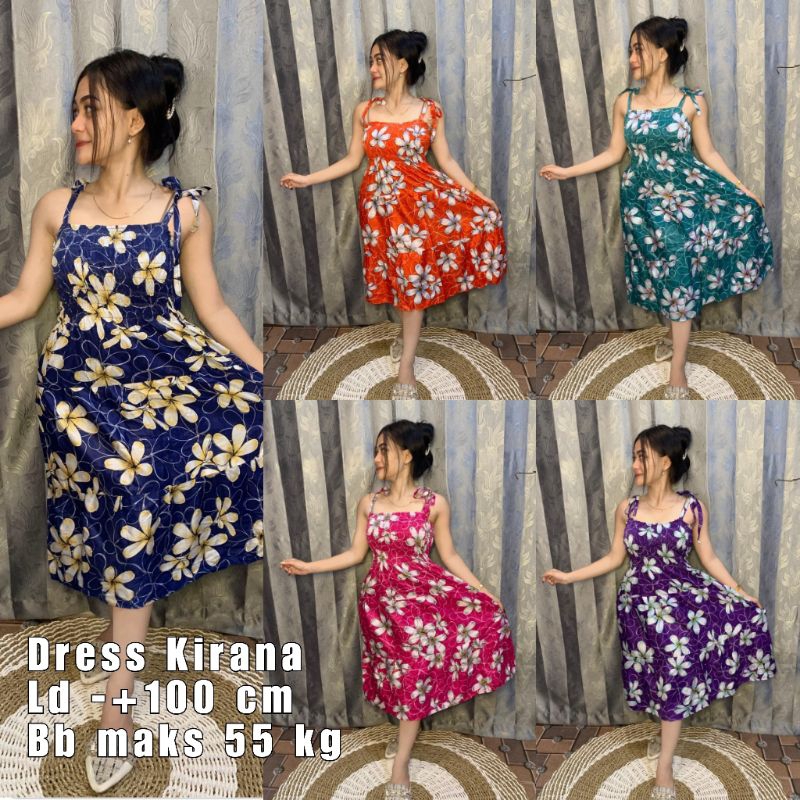 Jual Daster kerut dada Kirana Ld-+100cm BB -+55 kg - Dress Korea Style ...