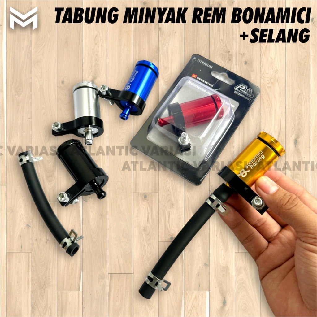 Jual TABUNG MASTER REM DEPAN BONAMICI NEW TABUNG MINYAK OIL FULL CNC ...
