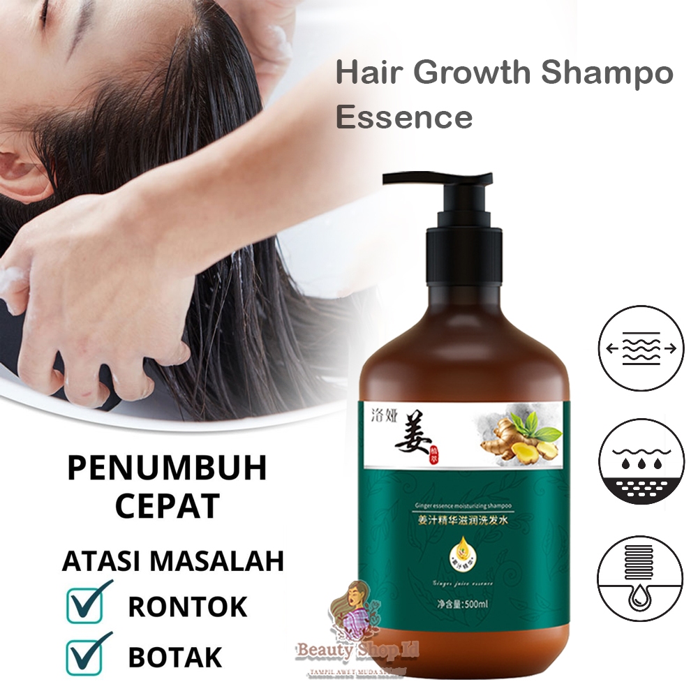 Jual Ginger Natural Essence Shampoo 500ml / Shampoo Jahe Penumbuh ...