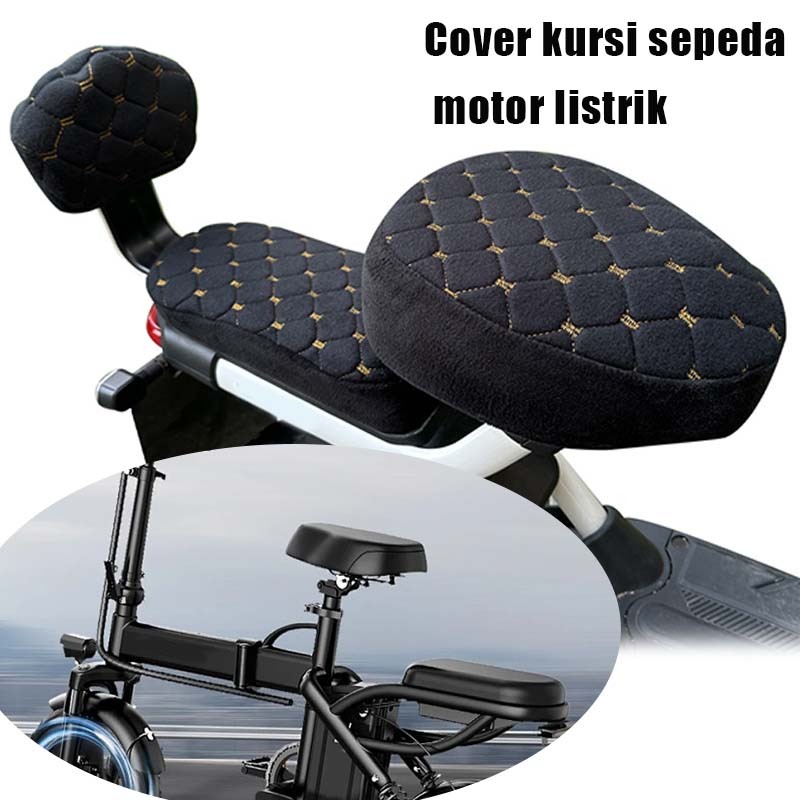 Jual Cover Jok Sepeda Listrik Tahan Air Sarung Kursi Sepeda Listrik ...