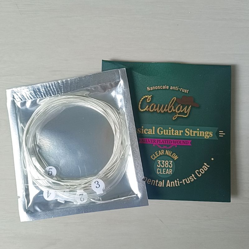 Jual Senar gitar classic /nilon cowboy satu set | Shopee Indonesia