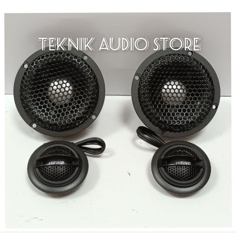 Jual Speaker 2way SQ Series Midrange 3inch-Soft Dome Tweeter Hifine ...