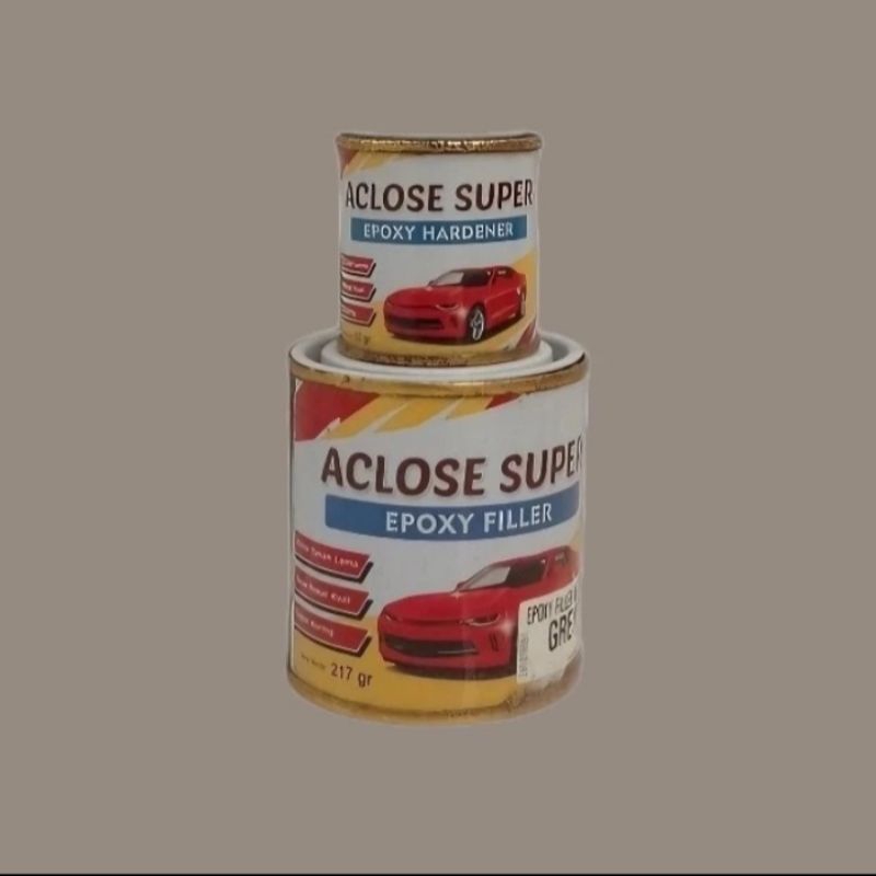 Jual Cat dasar Epoxy Aclose Super warna Grey | Shopee Indonesia