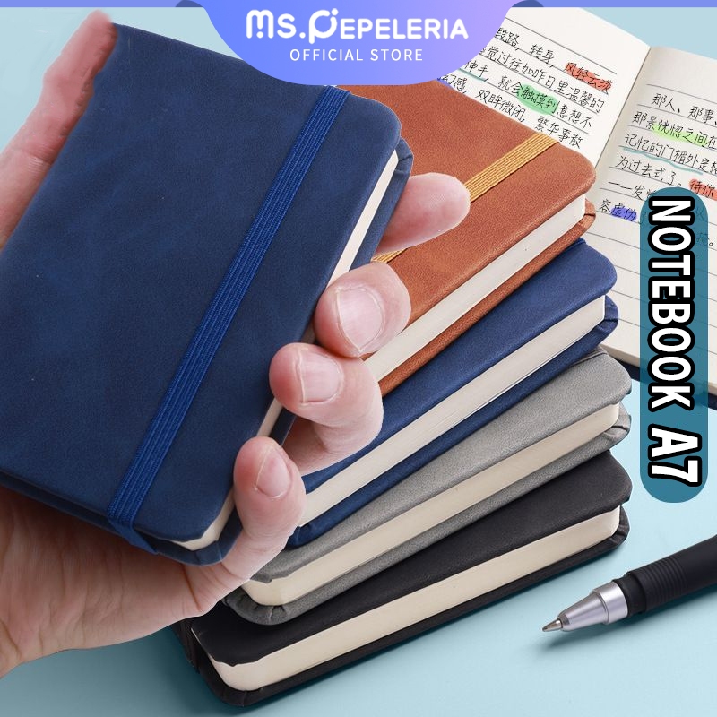 Jual Notebook A7/Notebook Mini Pocket/Aesthetic Portable Buku Tulis ...