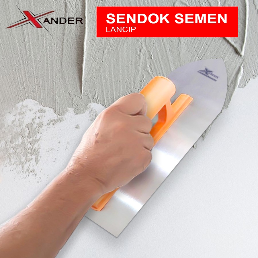 Jual Xander Roskam Lancip XD-1128 Gagang Plastik 10" / Sendok Plester ...
