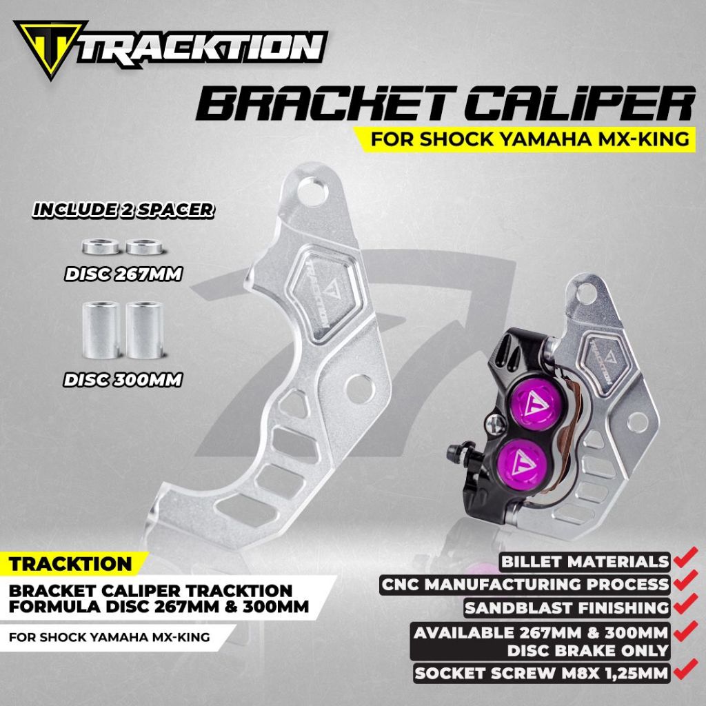Jual BRACKET CALIPER FORMULA FOR MX KING | Shopee Indonesia