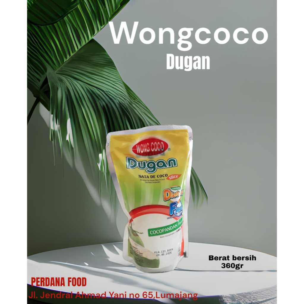Jual Wong Coco Nata De Coco cocoandan/Dugan Nata De Coco 360gr | Shopee ...