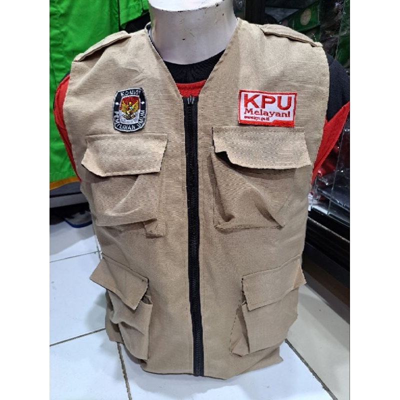 Jual rompi kpu melayani, pps, kpps ppk | Shopee Indonesia