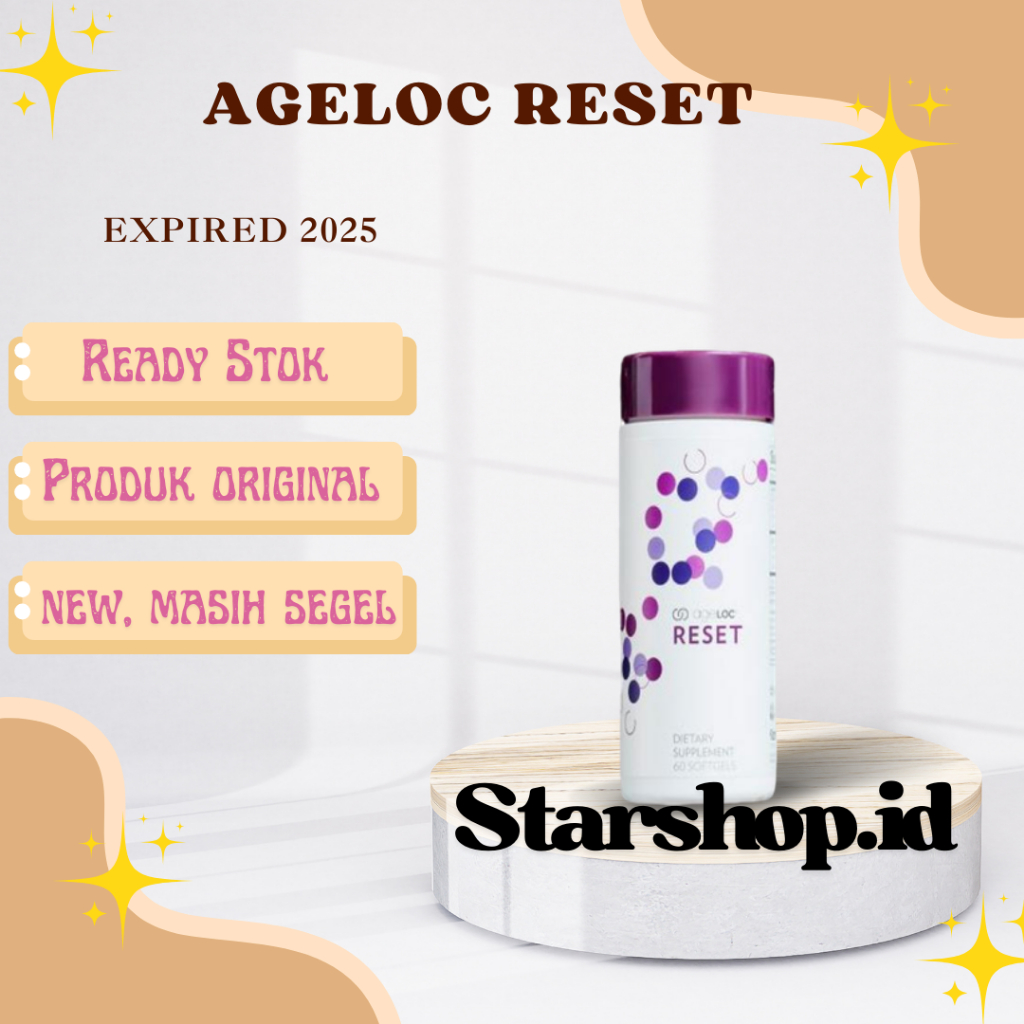 Jual Agelock Reset Meta 60 Kapsul Exp 05/2025 | Shopee Indonesia