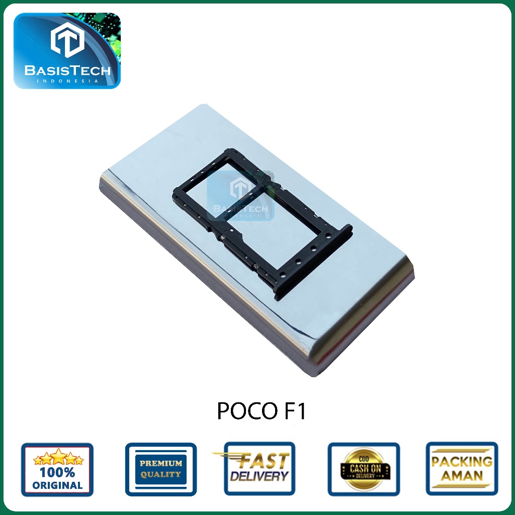 Jual SIMLOCK SIM TRAY XIAOMI POCO F1 ORIGINAL QUALITY | Shopee Indonesia