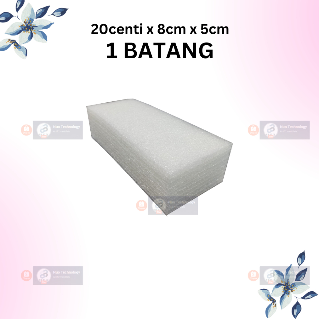 Jual Busa Bunga 20x8x5cm Elastis Busa Foam PE Busa Buket Bunga Busa ...