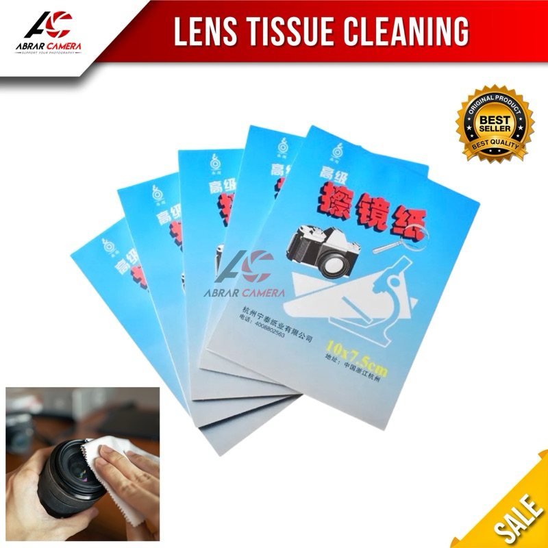Jual Kertas Tisu Pembersih Lensa Kamera 1pcs 50lembar Soft Camera Lens ...