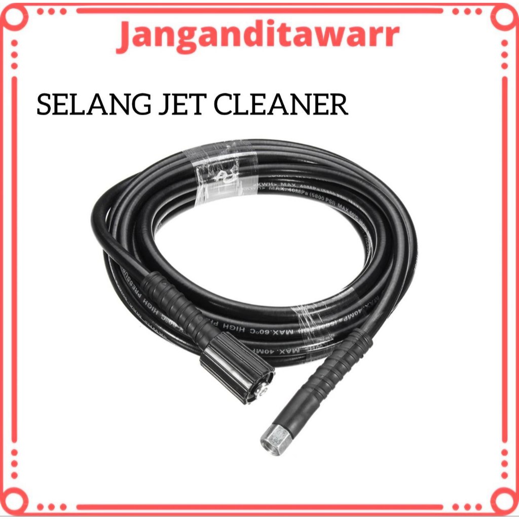Jual Selang Jet Cleaner 10M 15M 20M 25M Selang Mesin Steam Cuci Motor ...