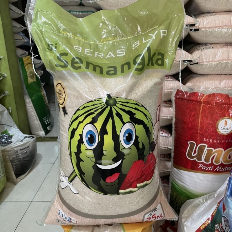 Jual Beras Semangka Premium 25 Kg | Shopee Indonesia
