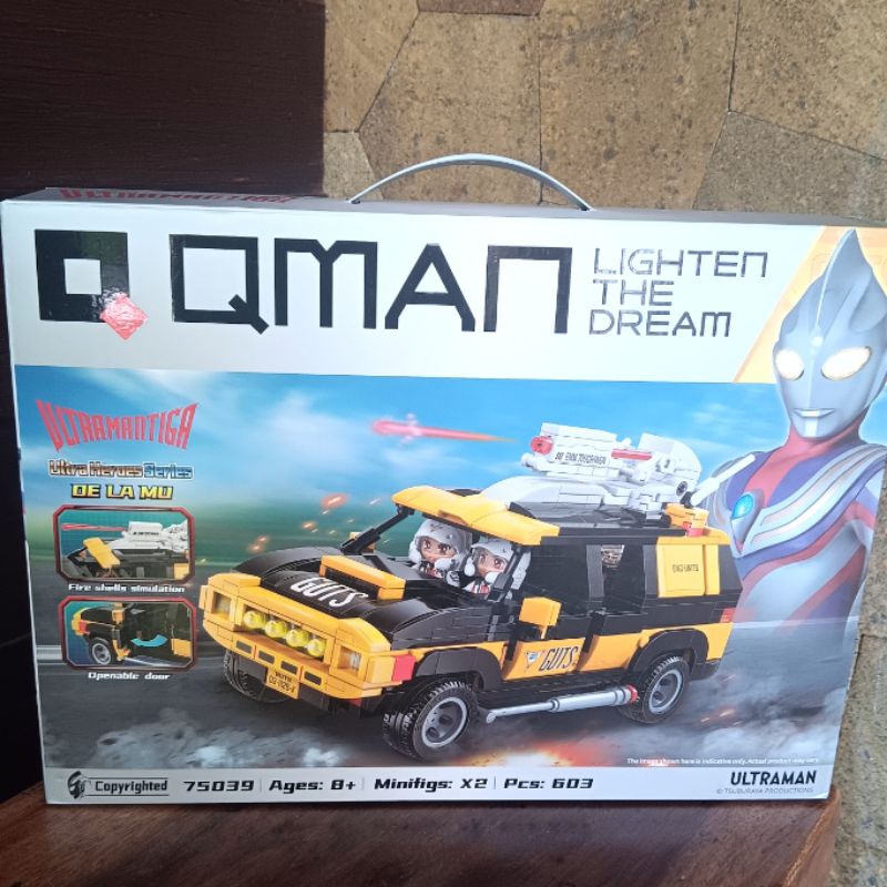 Jual BRICK QMAN ULTRAMAN LIGHTEN THE DREAM 75039 | Shopee Indonesia