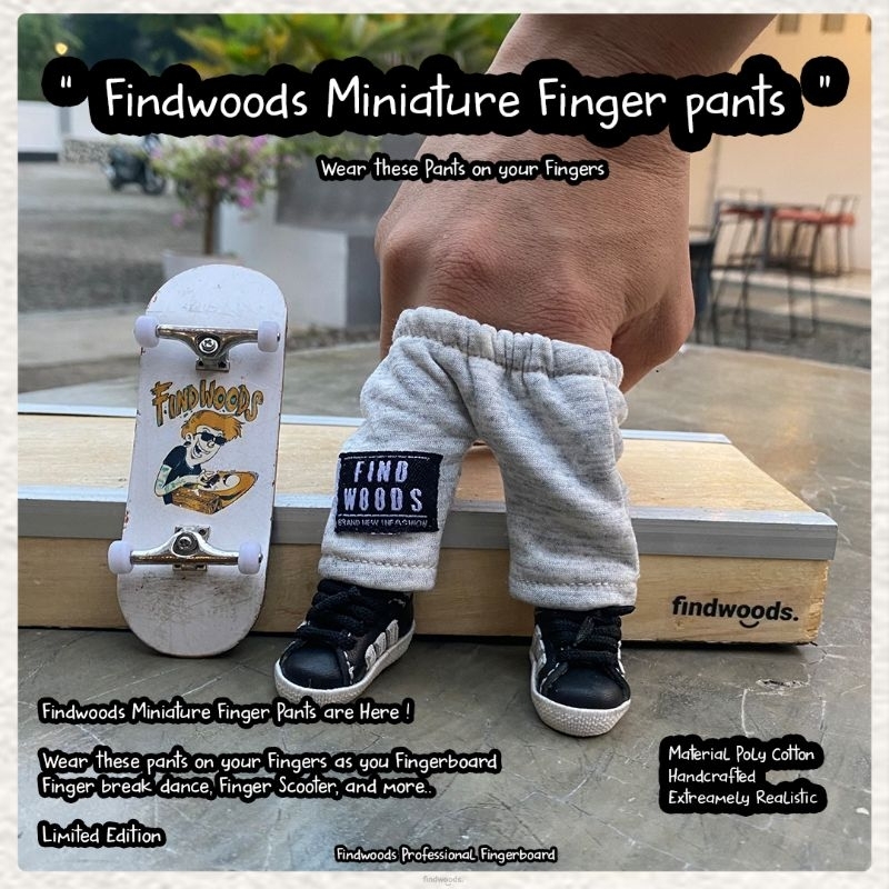 Jual Finger Pants Fingerboard Celana Jari Findwoods Limited Edition ...