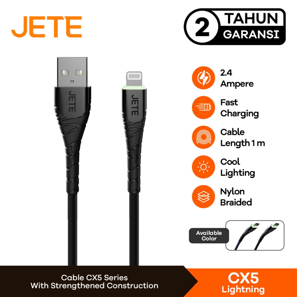 Jual Kabel Data Kabel USB Iphone Lightning Fast Charging with LED Light ...